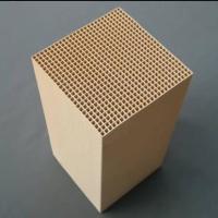 China Automotive Emissions Catalyst Ceramic Honeycomb Filter 80-170mm Diameter ISO14001 Certified Euro 4/5/6 Compliant for sale
