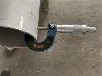 China EN 1.4438 Stainless Steel Pipe 630mm OD 0.03% Carbon Seamless Tube for sale