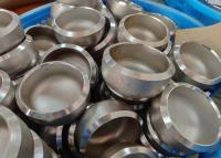 China TP304 Stainless Steel Pipe Fitting Caps Welded Oval Head Ball End Cap Fittings SCH40 for sale