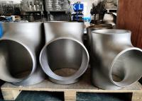 China ASTM A815 S32750 Super Duplex 2507 Equal Tee 1-1/2 Inch Stainless Steel Fitting B16.9 for sale