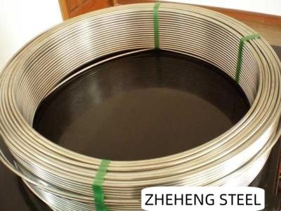 China Seamless Stainless Steel Coiled Tubing 2.0mm Wall 9.52mm OD for Mechanical Structure for sale
