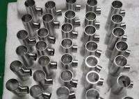 China ASTM A815 S32750 Super Duplex 2507 Equal Tee 1-1/2 Inch Stainless Steel Fitting B16.9 for sale