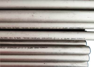 China ASTM Stainless Steel Seamless Pipe 304 304L Pickling Annealing Custom Length for sale