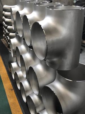China ASTM A403 WP304 304L 316L Seamless Stainless Steel Equal Tee Sch10s 1/2-24 Inch for sale