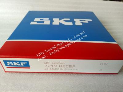 China Angular Contact Ball Bearing 7219BECBP 7219BECBM 95x170x32mm High Speed for sale