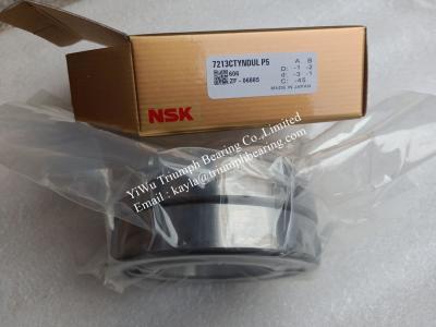 China NSK 7213CTYNDULP5 Angular Contact Ball Bearing 65x120x23mm High Precision for sale