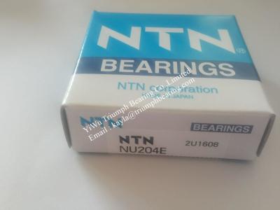 China NTN Cylindrical Roller Bearing NU204E 20x47x14mm High Precision Industrial for sale