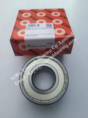 China FAG 3309-BD-XL-ZZ-TVH Double Row Angular Contact Ball Bearing 45mm Bore Sealed for sale