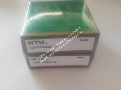 China NTN High Precision Angular Contact Ball Bearing 7205CDF/GNP5 7207CDBGNP4 for sale