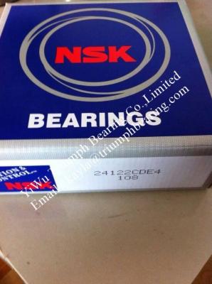 China NSK 24122 CDE4 Spherical Roller Bearing 120mm Bore High Load Capacity for sale