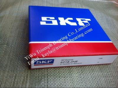 China Deep Groove Ball Bearing 6218ZNR 6228 6309NR Single Row 90mm ID 160mm OD for sale