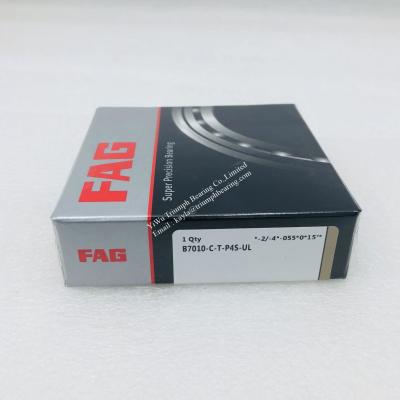 China FAG Spindle bearings , Angular Contact Ball Bearing B7010-C-T-P4S-UL for sale