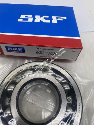 China Deep Groove Ball Bearing 6311 C3 55mm x 120mm x 29mm Open Type for sale