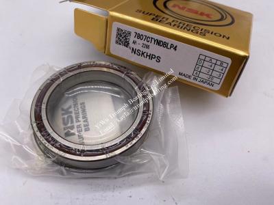 China NSK High Precision Angular contact ball bearing 7807CTYNDBLP4 for sale