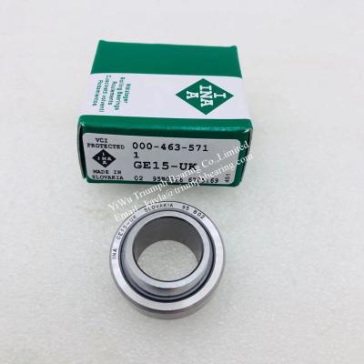 China INA GE15-UK Open Type Spherical Plain Bearing 15x26x12mm 17.8kN Dynamic Load for sale