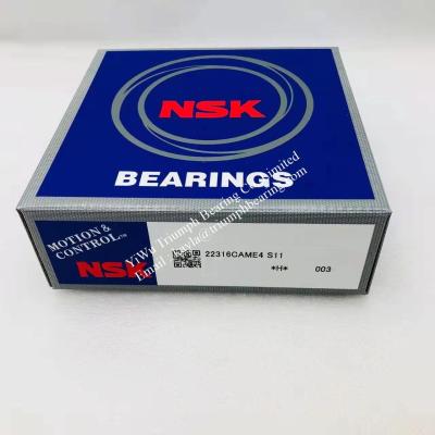 China NSK 22316CAME4 S11 Spherical Roller Bearing 80x170x58mm High Load Capacity for sale