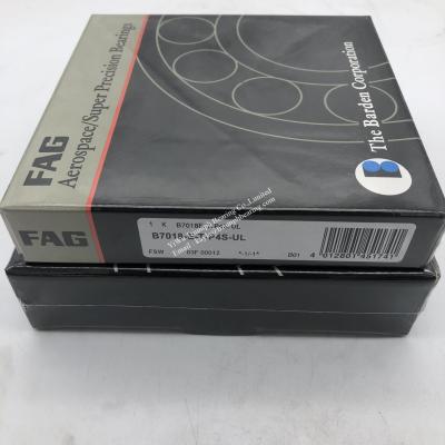 China FAG High Precision Angular Contact Ball Bearing B7018-E-T-P4S-UL 90mm Bore for sale