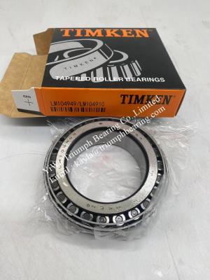 China TIMKEN Tapered Roller Bearing LM104949 / LM104910 for sale