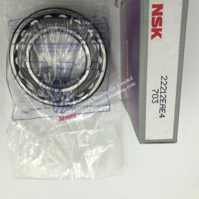 China NSK 22212EAE4 Self-Aligning Roller Bearing 60mm Bore 110mm OD High Load Capacity for sale