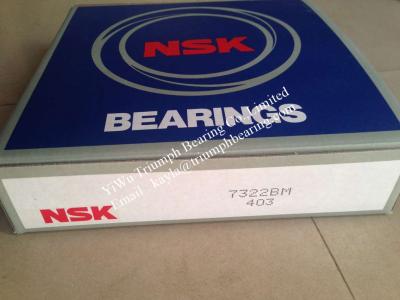 China NSK 7322BM Angular Contact Ball Bearing 110mm Bore High Precision for sale