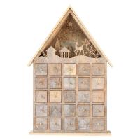 China ODM Drawer Christmas Eve Box Bulk Buy Wooden Gift Boxes Bulk House Shaped for sale