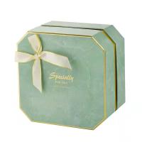 China Birthday Candy Gift Cardboard Box Baby Pink Cosmetic Perfume Bottle Package for sale