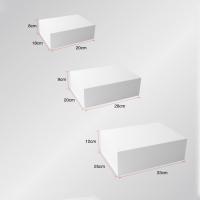 China Luxury Gift Box Packaging Stock Magnet Folding Gift Box With Ribbon for sale