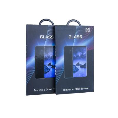 China Cardboard Phone Screen Protector Custom Packaging Electronics Blister Pack Box for sale