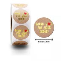 China Thank You Printable Stickers Roll for sale