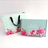 China Corrugated Paper Custom Cardboard Mailers For Clothes Shoes Packaging for sale