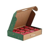 China Custom Logo Corrugated Carton Folding Mailer Boxes Mailer Fruit Packaging For Shipping for sale
