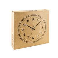 China Degradable Clock design Kraft Corrugated Mailers Packaging Box for sale