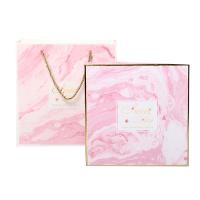 China OEM Pink Design Cardboard Shipping Box Custom Print With Lid / Base Box for sale