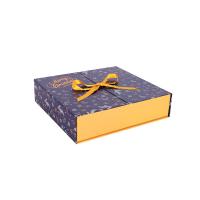China Luxury Rigid Cardboard Foldable Gift Box Book Shaped Custom Print Logo for sale