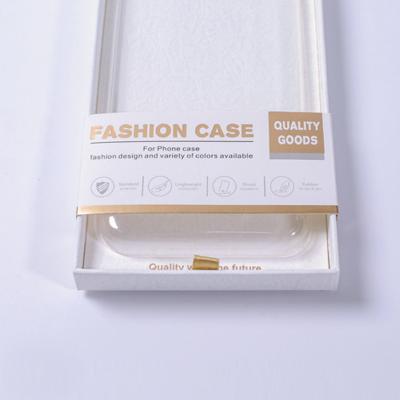 China Rectangle Square Mobile Case Packaging Box With Offset Printing for sale