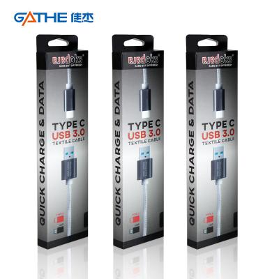 China OEM Printing Paper Box For Mobile Phone Data Cable Lightning Charger for sale