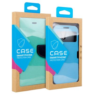 China Recycable Mobile Case Packaging Box Eco Friendly Kraft Paper for sale