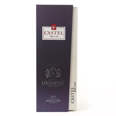 China Unique Pattern Hot Gold Wine Packaging Box For Mineral Water Champagne for sale