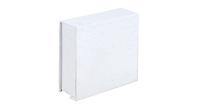 China Earring Cardboard White Gift Wrap Boxes Clamshell Manufacturer for sale