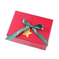 China New Year Exquisite Cardboard Gift Packaging Box Candy Red Empty Box for sale