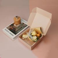 China Small Art Paper Corrugated Gift Box Baby Clothes Packaging Cardboard Box Mailers for sale