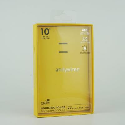 China OEM Custom Cable Line Electronics Packaging Box Display Box With Blister for sale