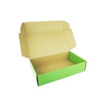 China Hot Selling Custom Logo Printed Recycle Carton Packaging Corrugated Board Floding Box for sale