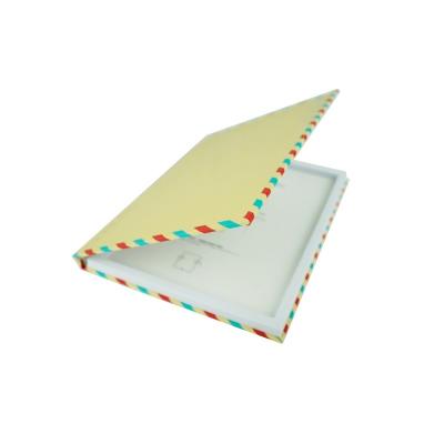 China Custom Logo EVA Inner Kraft Paper Rigid Cardboard Box Flip Book Boxes For Packaging for sale