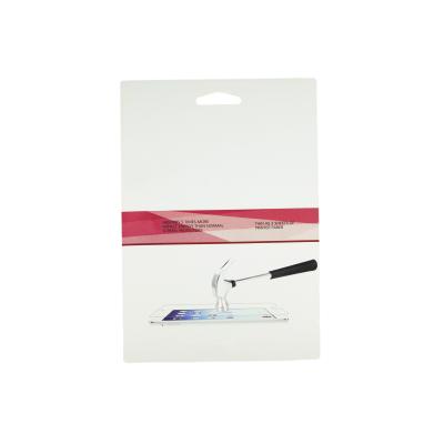 China Custom Logo Art Paper Envelope For Tempered Glass Screen Protector Packaging for sale