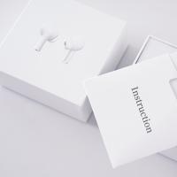 China Custom Logo White Bluetooth Headset Packaging Cardboard Box Earphone Package Paper Box  for sale