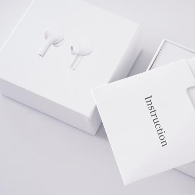 China Custom Logo White Bluetooth Headset Packaging Cardboard Box Earphone Package Paper Box  for sale