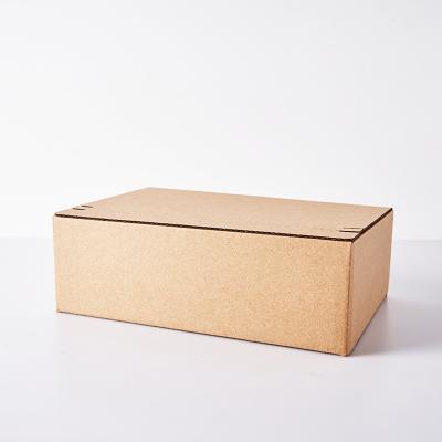 China Custom Size Corrugated Shipping Packaging Box Carton Mailer Paper Boxes Socket Bottom Folding Box for sale