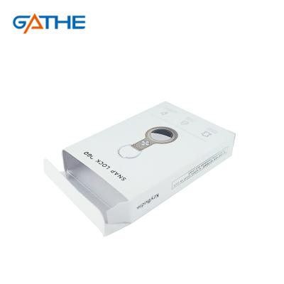 China Custom 2 Tuck Folding Gift Box Cardboard Paper Packaging Boxes for sale