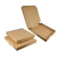 China Flat Paper Corrugated Shipping Box 4c CMYK Pantone Custom Printing Logo for sale